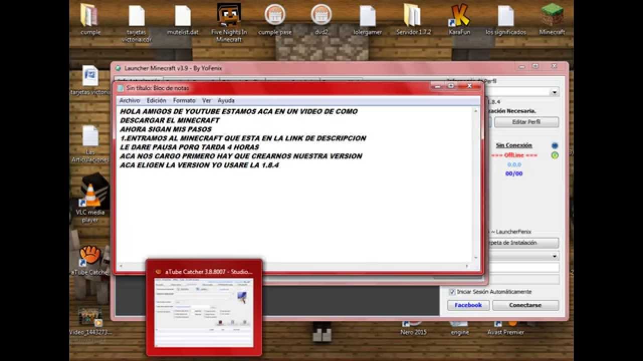 Como Descargar Minecraft Launcherfenix [Todas las versiones] - YouTube