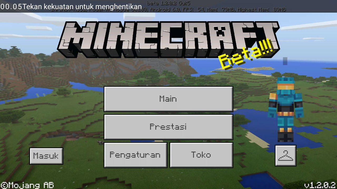 Cara gak ada nama di minecraft - YouTube