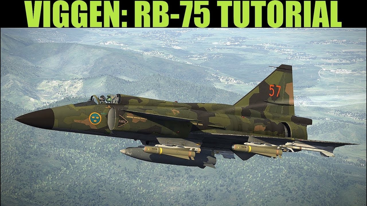 AJS37 Viggen: RB-75 Tutorial | DCS WORLD - YouTube