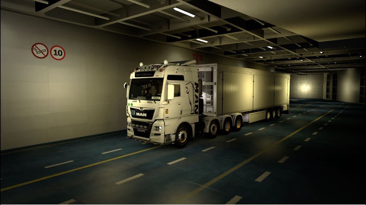 MAN TGX E6 | Greece DLC | Exploring Athens at Night | Realistic Driving ...