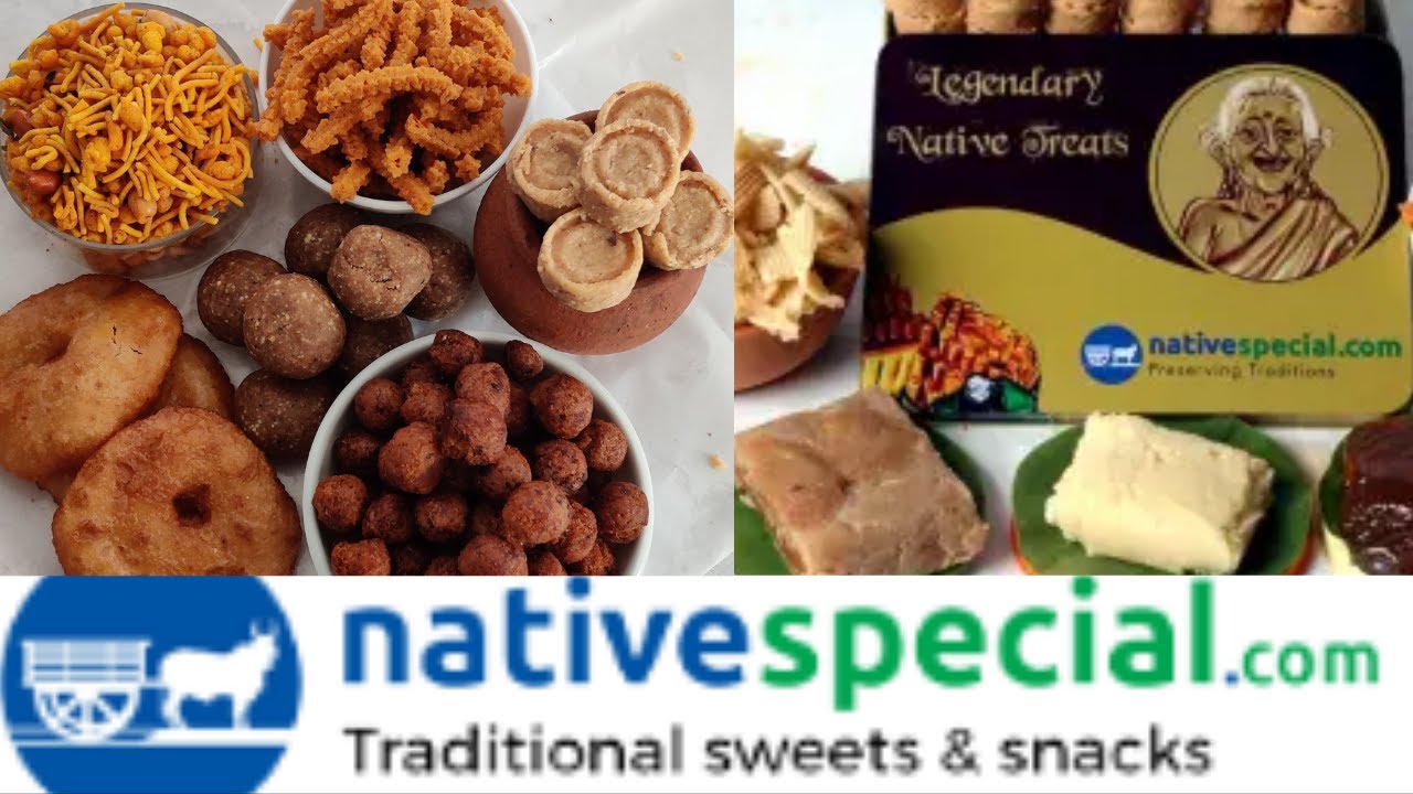 NATIVE SPECIAL | Traditional Sweets & Snacks | Order Online - YouTube