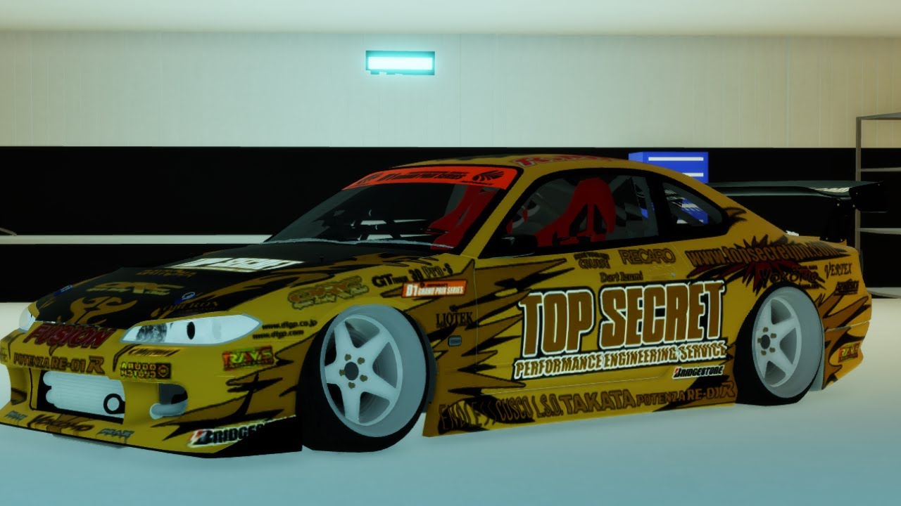 Top Secret Nissan S15 - Roblox Cinematic - Zionic's Slot - YouTube