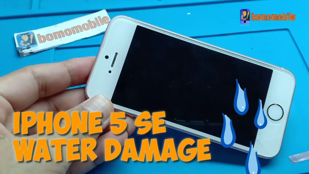 IPHONE 5SE WATER DAMAGE REPAIR WITH ULTRASONIC MACHINE - YouTube