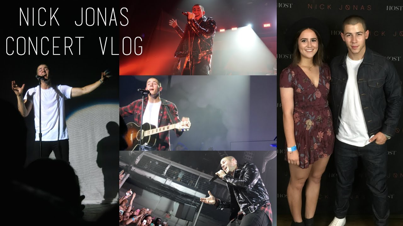 I MET NICK JONAS: Vlog - YouTube