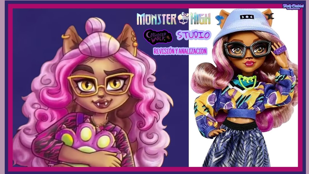MONSTER HIGH G3 CLAWDEEN WOLF STUDIO - REVISIÓN Y ANALIZACION - YouTube