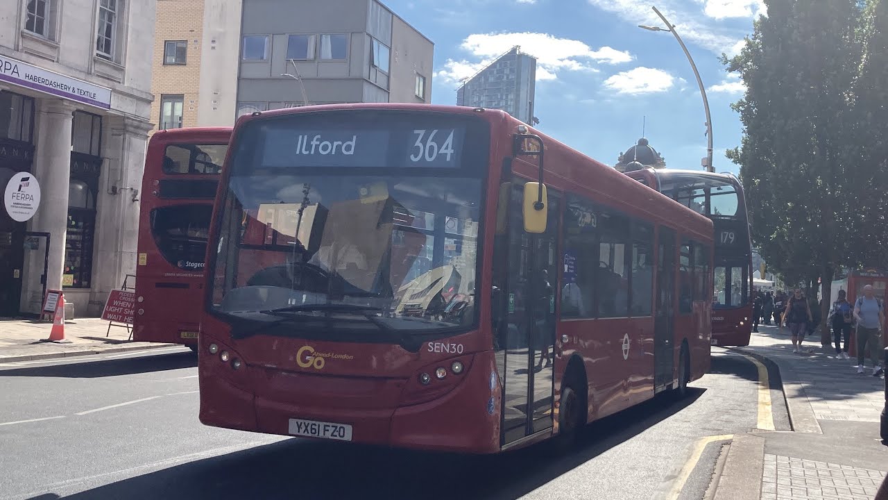 *UNCOMMON* Journey on Go Ahead Route 364. Beal Road to Hainault Street ...