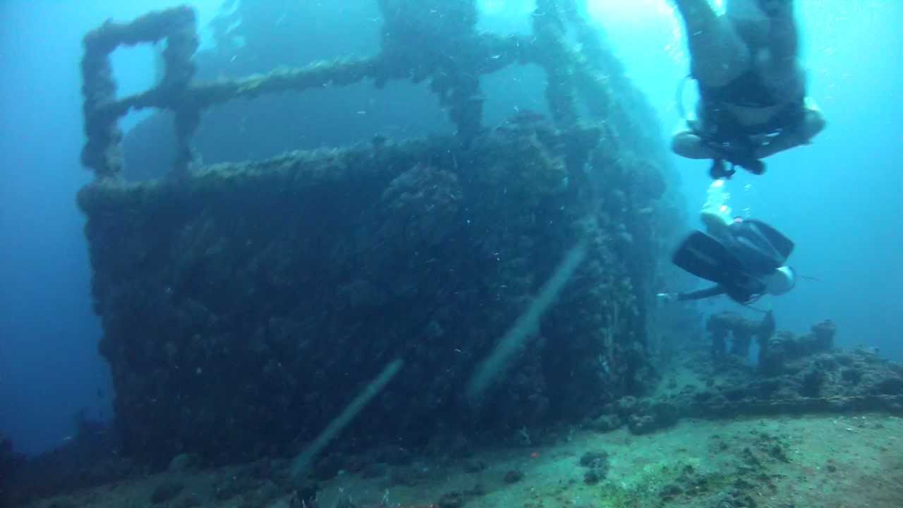 USCGC Duane - 2nd Dive - More Current - YouTube