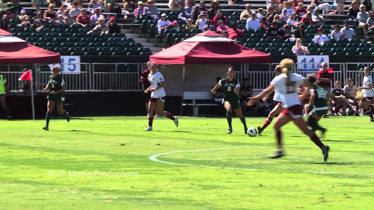 SCU Women's Soccer vs. Cal Poly SLO 9/29/2013 Game Highlights - YouTube