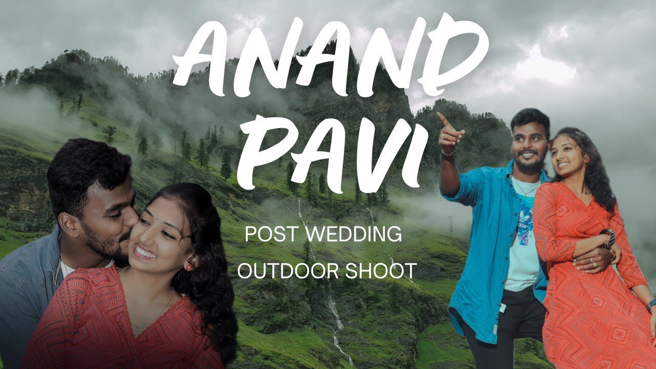 Rasathi Rasathi | Post Wedding Shoot | Anand & Pavi | Outdoor Shoot ...
