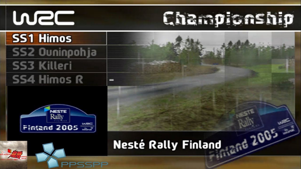 WRC : FIA World Rally Championship (PSP) - Pro Championship - Nesté ...