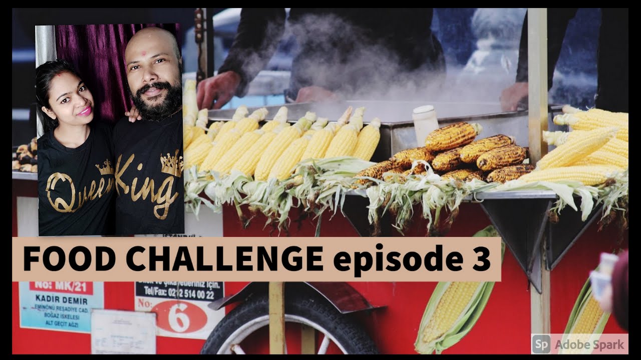 Corn on the Cob Challenge | King and Queen | Food Challenge episode 3 # ...