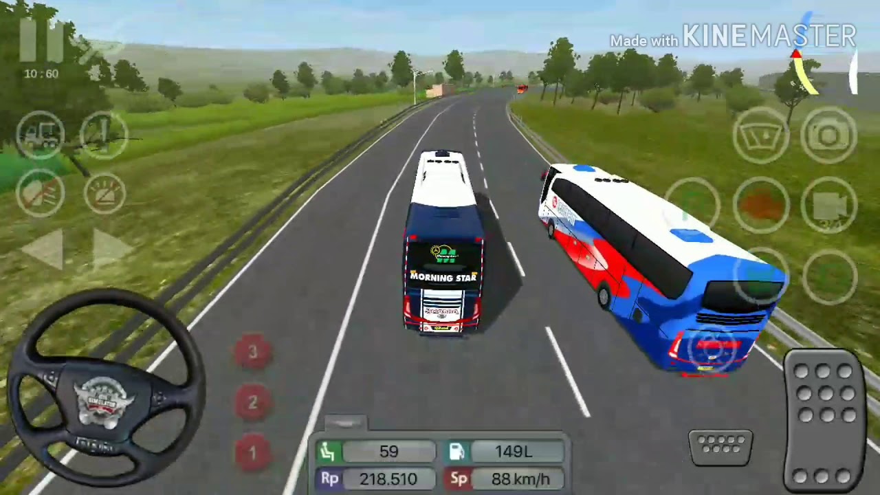 morning star new livery in bussidnew bus and new lovery - YouTube