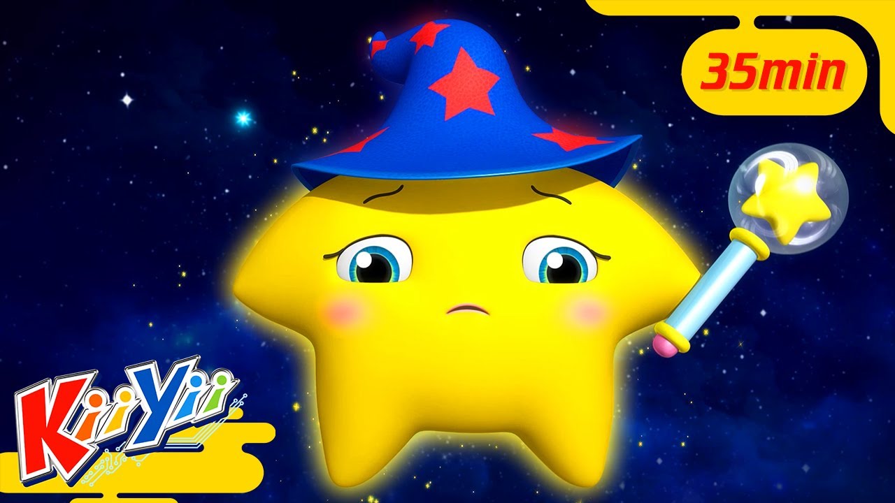 Twinkle Twinkle Little Star | Kids Learning | ABCs and 123s | KiiYii ...