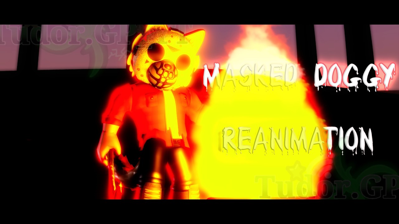 MASKED DOGGY REANIMATIONS || bored animation || Piggy: animation - YouTube