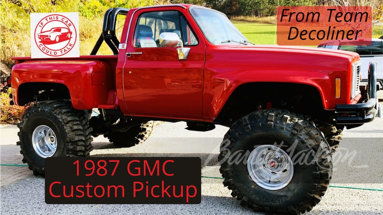 If This 1987 GMC Short Box Step Side Custom Truck Could Talk - "What ...