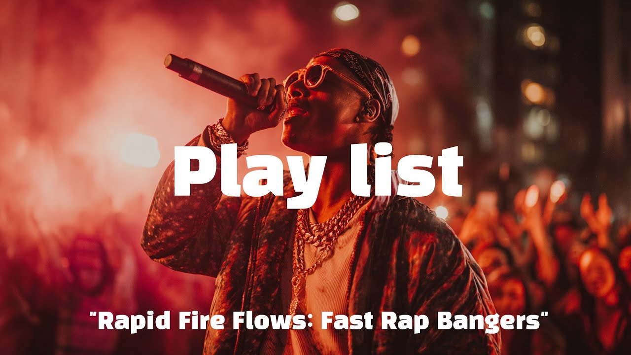 "Rapid Fire Flows: Fast Rap Bangers 🔥🎤" Music playlist(3hours) - YouTube