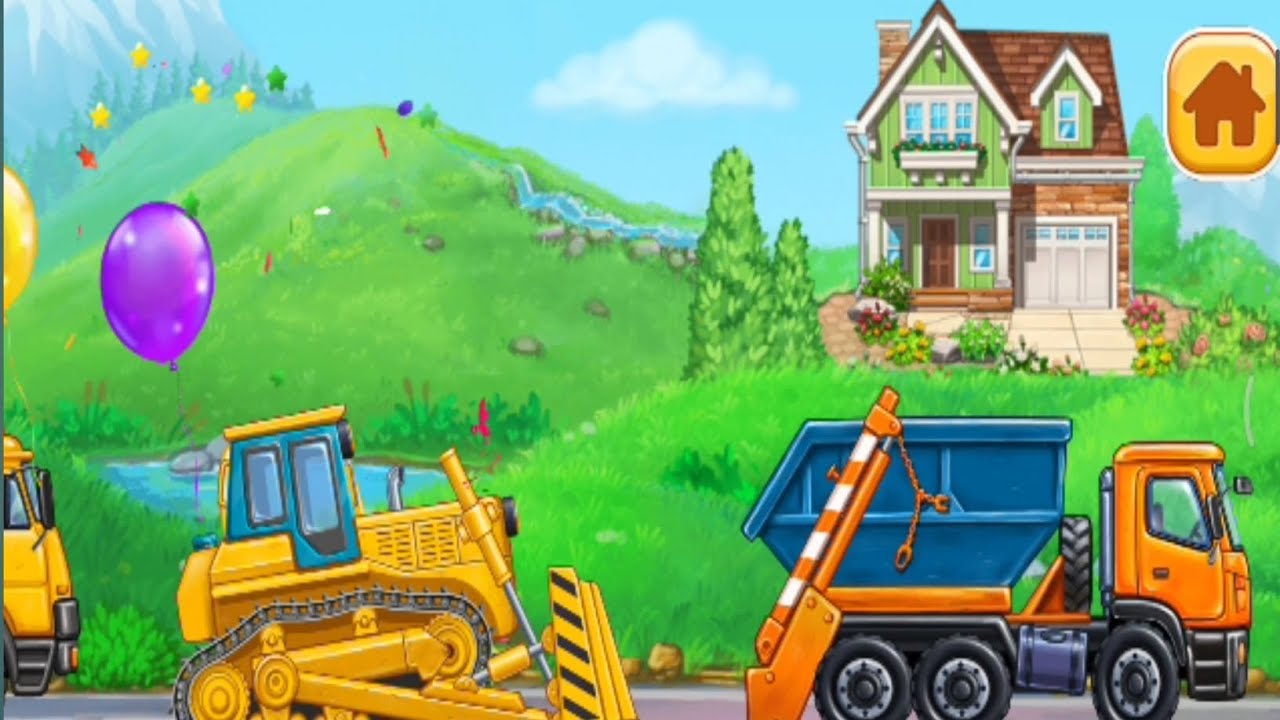 Full video ] build a house game ] Rs family kids ] - YouTube