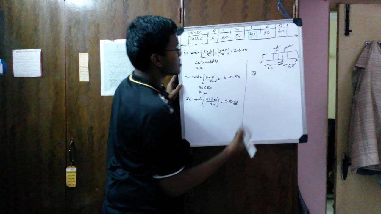 Binary Search Youtube