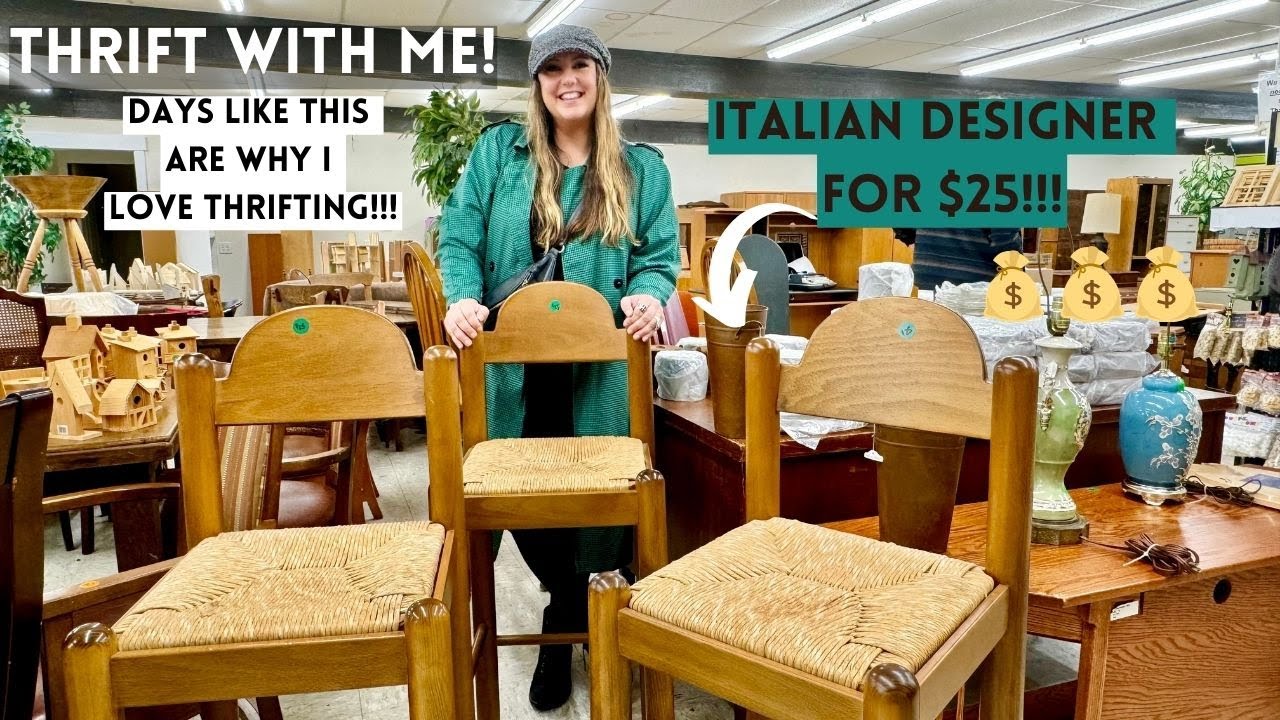 THIS IS WHY I LOVE THRIFTING!!! Epic All Day Thrifting | Vintage Haul ...