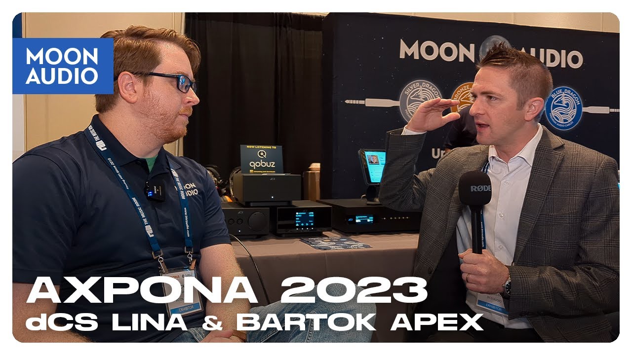 Audiophiles ♥️ the dCS Lina & Bartok Apex at #AXPONA | Moon Audio - YouTube