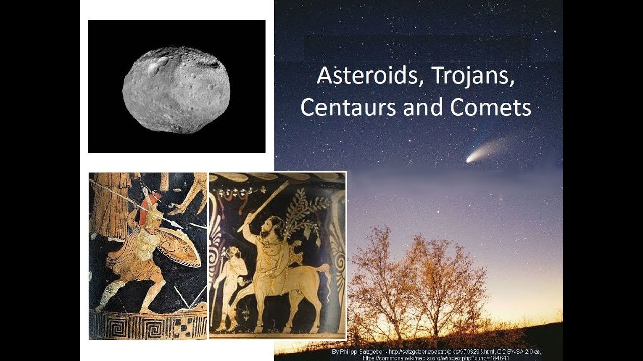 Asteroids Trojans Centaurs and Comets - YouTube