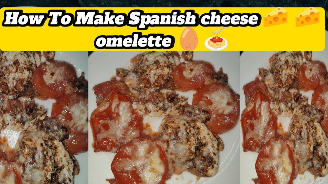 How To Make Spanish Egg cheese Omelette || Break fast Recipe || weight ...