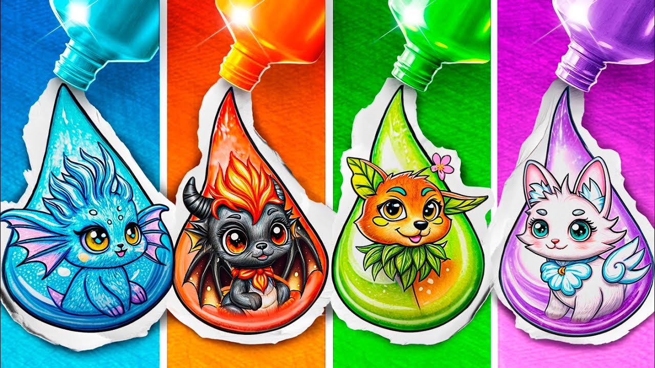 I Saved 4 Elements Pets from Jail! Fire, Water, Air and Earth Pets ...