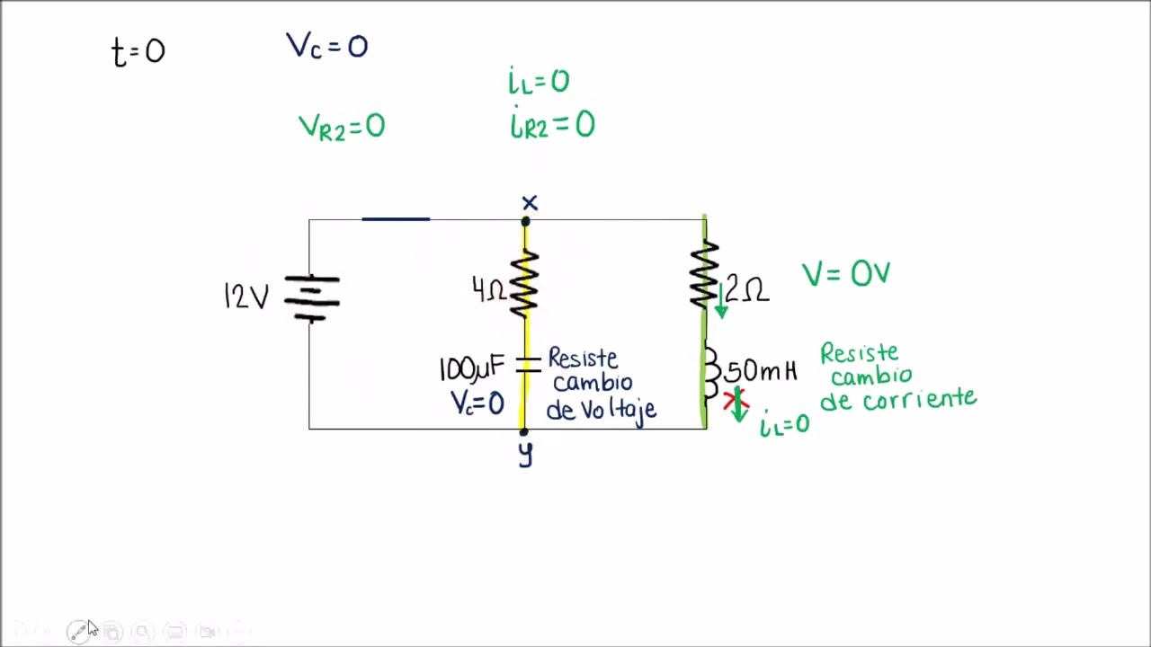 Analisis de circuito RLC - YouTube