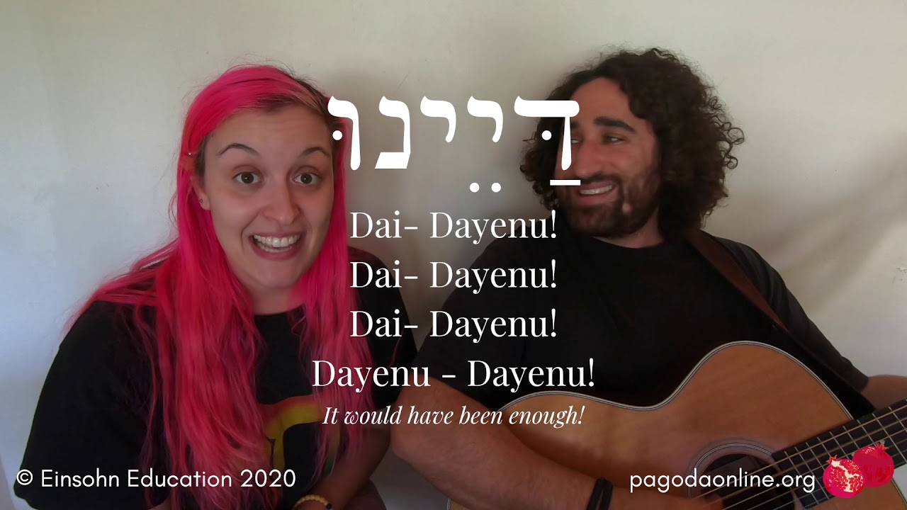 Dayenu Song - Passover - YouTube