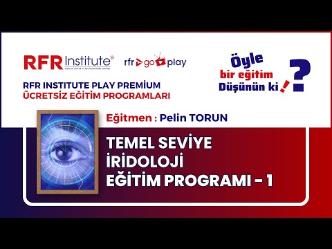İridoloji / Göz Gen Haritası Eğitim Programı - 1 (Temel Seviye)