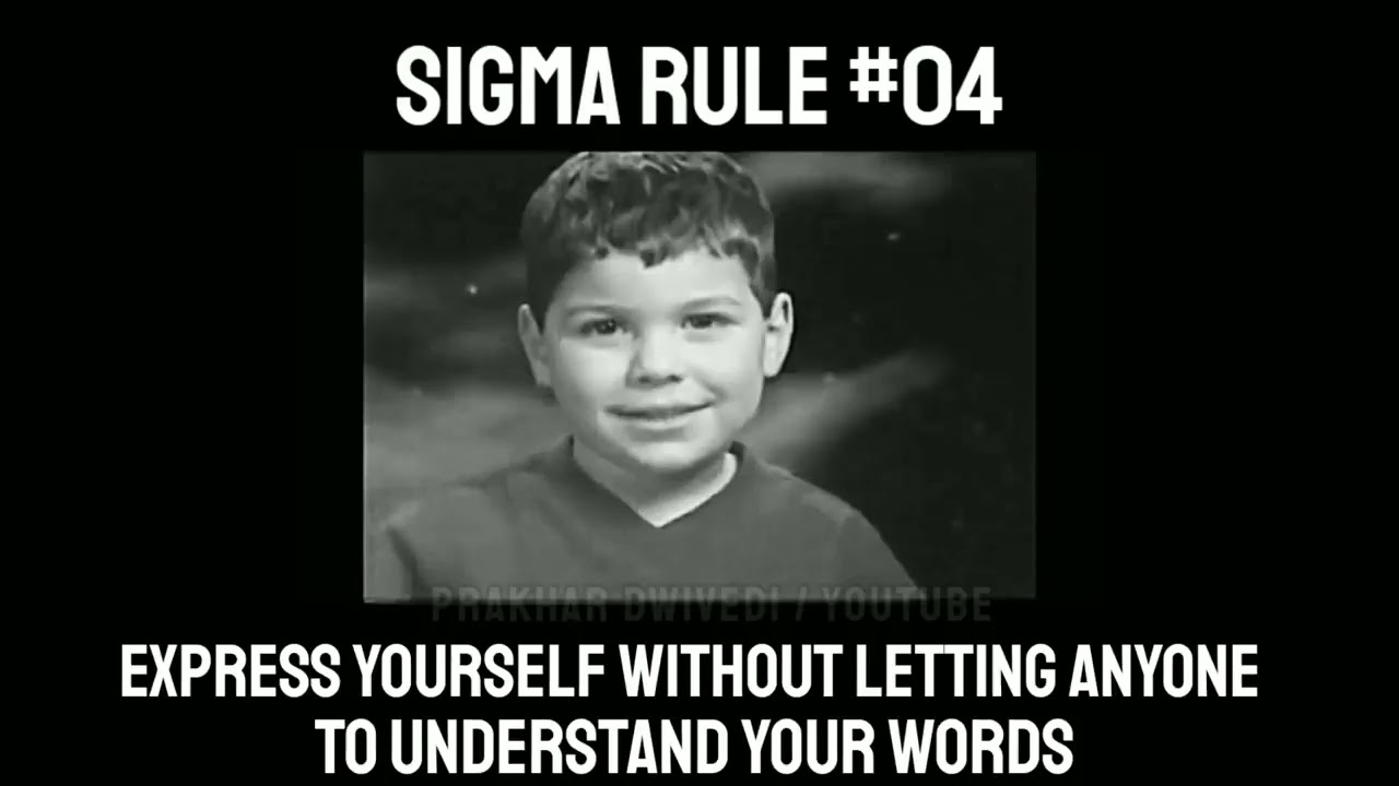 😅Sigma Rules Sigma Rule Videos Compilation🔥 - YouTube