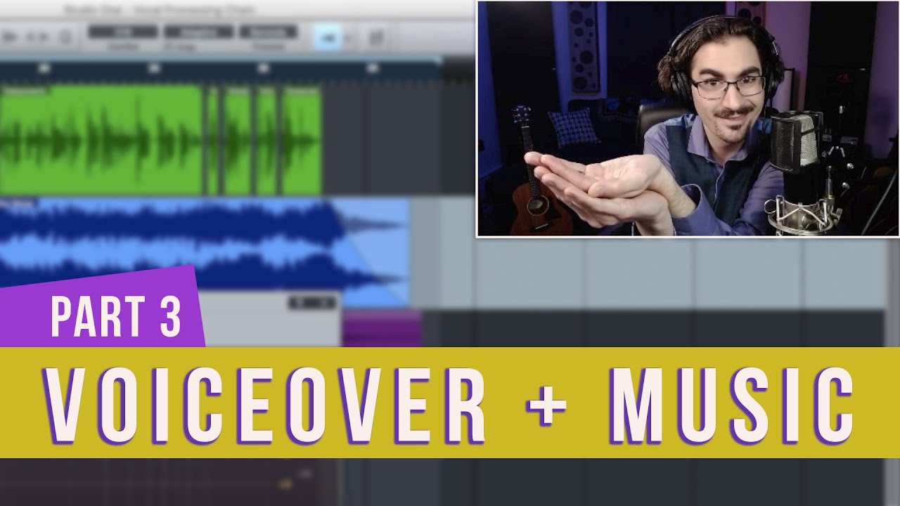 Balancing Voiceover with Background Music | AUDIO TUTORIAL - YouTube
