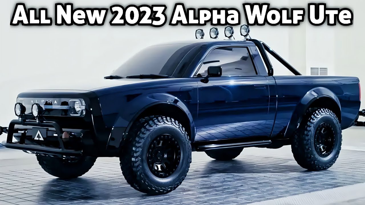 An Ute Which Is Way Ahead Of Its Time? | All New Alpha Wolf Electric ...
