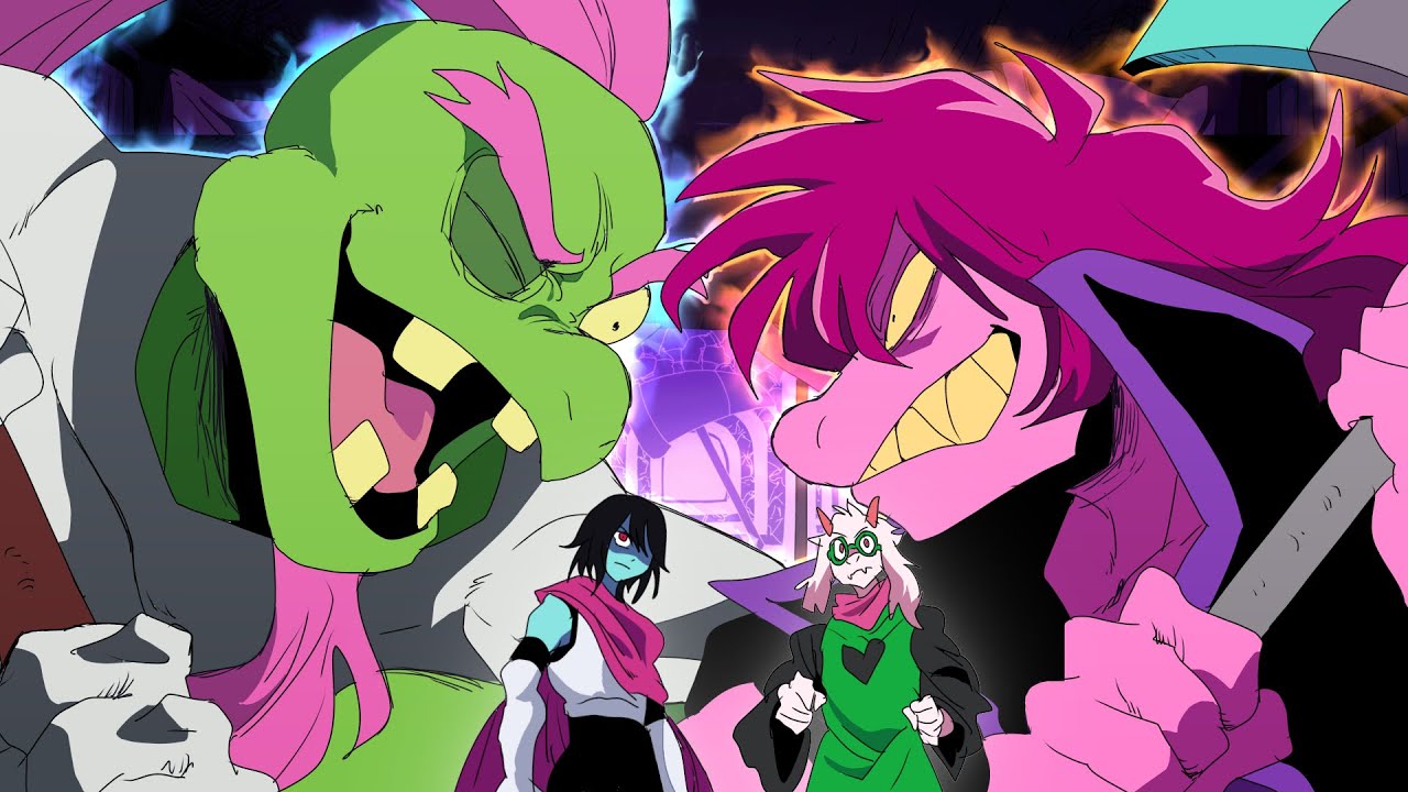 Hammer of Justice - Deltarune Gerson Fight Animation - YouTube Music