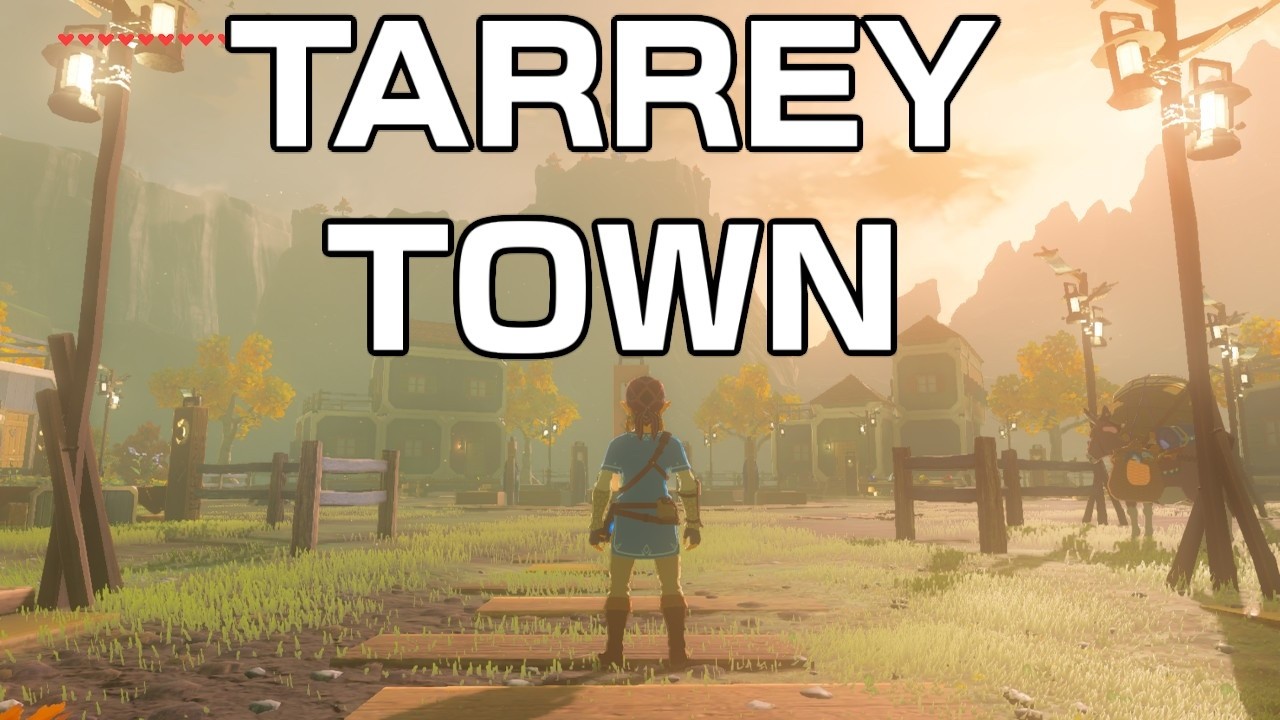 How to Unlock Tarrey Town in Breath of the Wild - YouTube