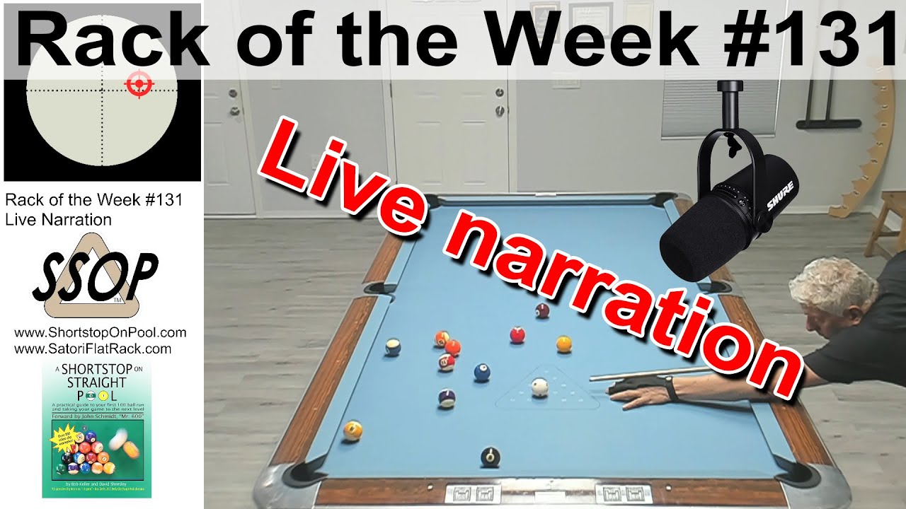 Rack of the Week 131, Straight Pool Instruction - YouTube