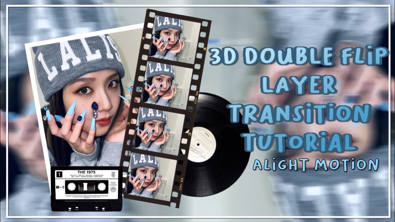 3d Double Flip Layer Transition Tutorial on Alight Motion | yeobii - YouTube