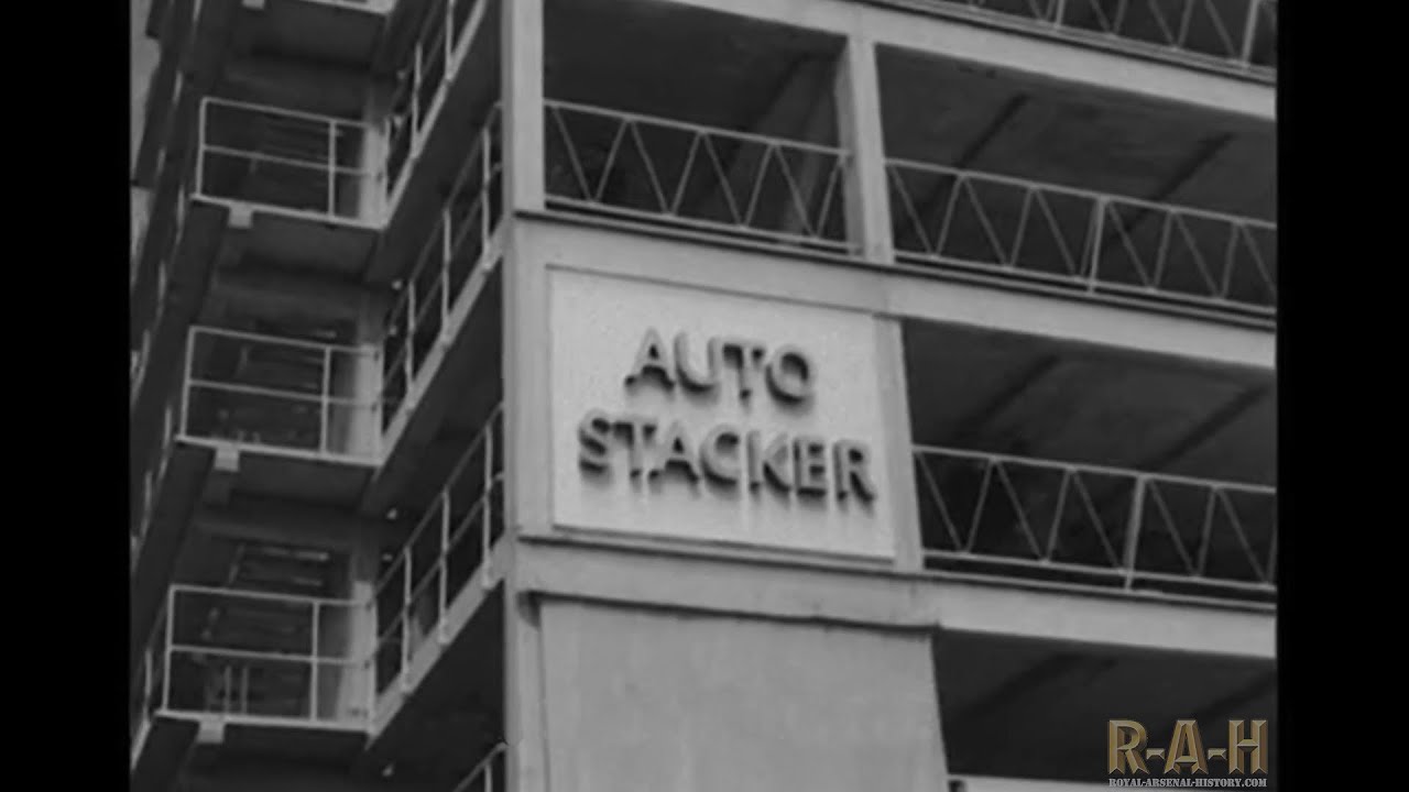 1961 THE WOOLWICH AUTOSTACKER, the ambitious AUTO STACKER car park that failed... - YouTube