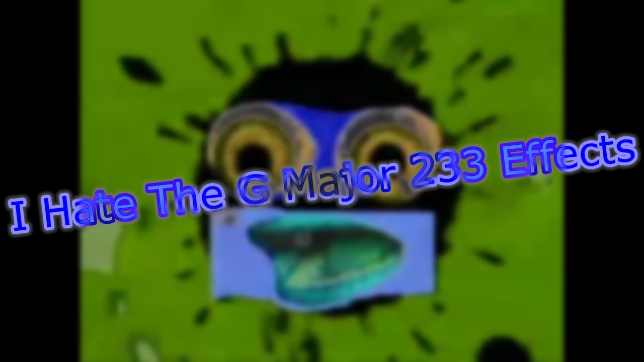 I Hate The G Major 233 Effects - YouTube