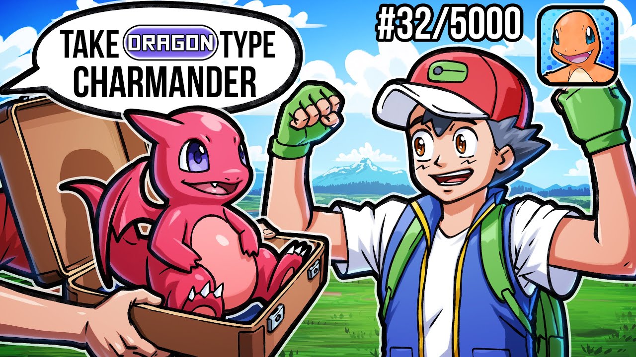 Viewers Sent Us 5,000 Pokemon With NEW Types, Then We Battle! - YouTube