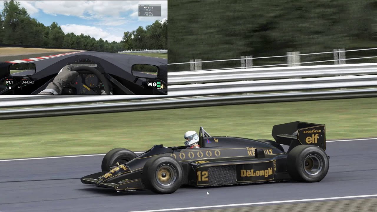 Project CARS: Lotus 98T @ Brands Hatch GP 1.09.305 - YouTube