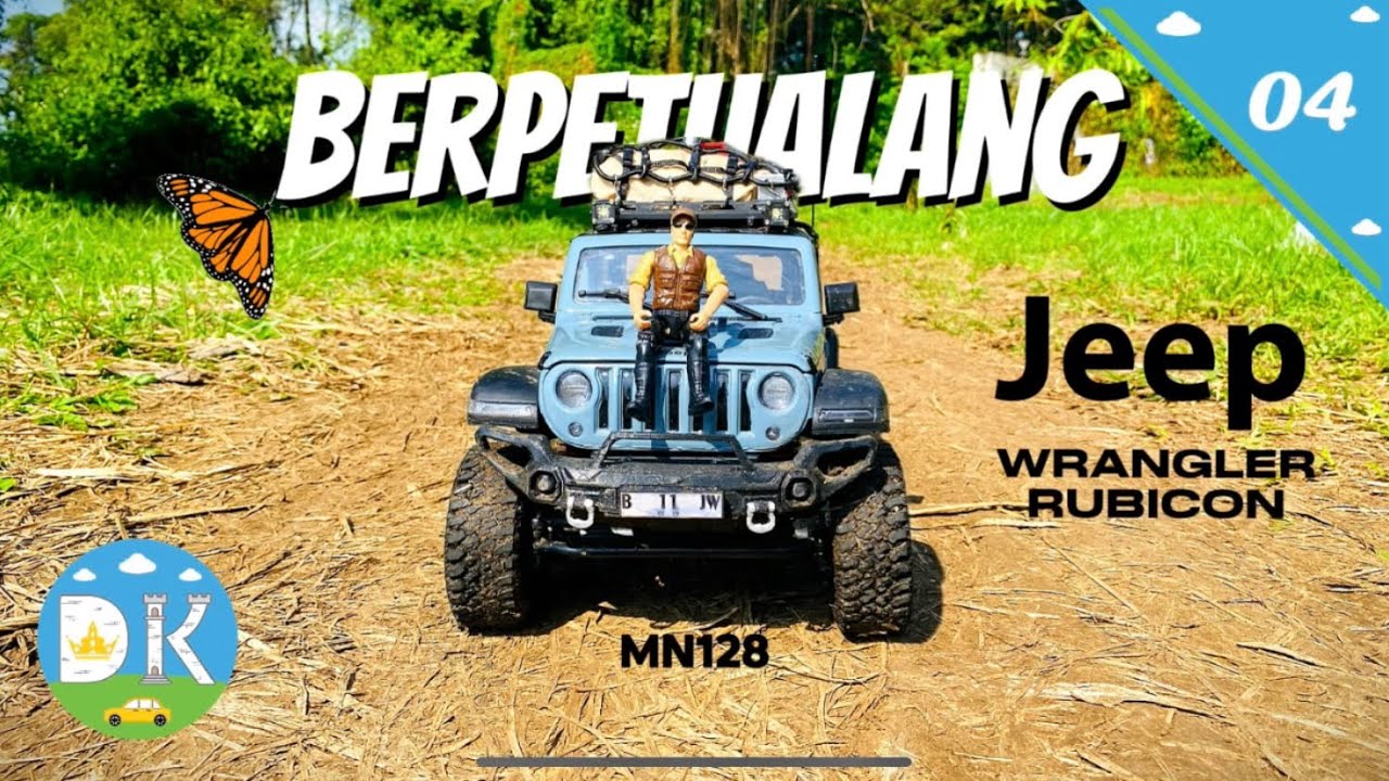 Berpetualang dengan Jeep Wrangler Rubicon MN128 - YouTube