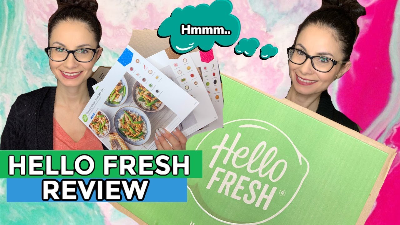 HELLO FRESH GROCERY BOX || IS IT WORTH IT? - YouTube