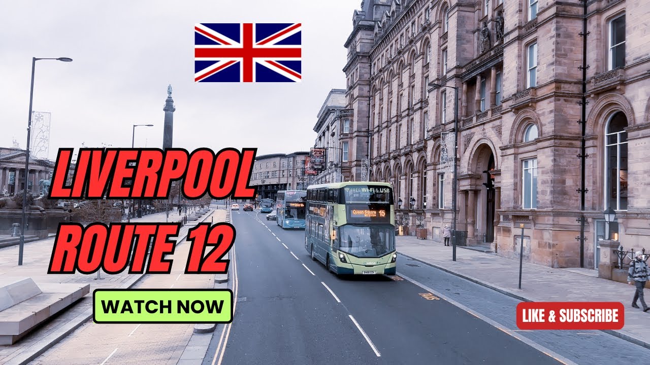 Liverpool Bus Route 12 | Queen Square to Stockbridge Village | Travel ...