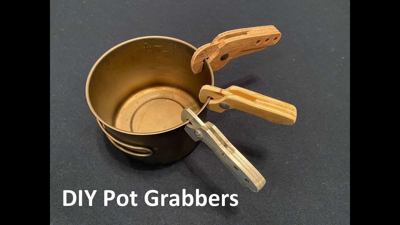 DIY Aluminum pot lifter - 34g - MYOG - YouTube