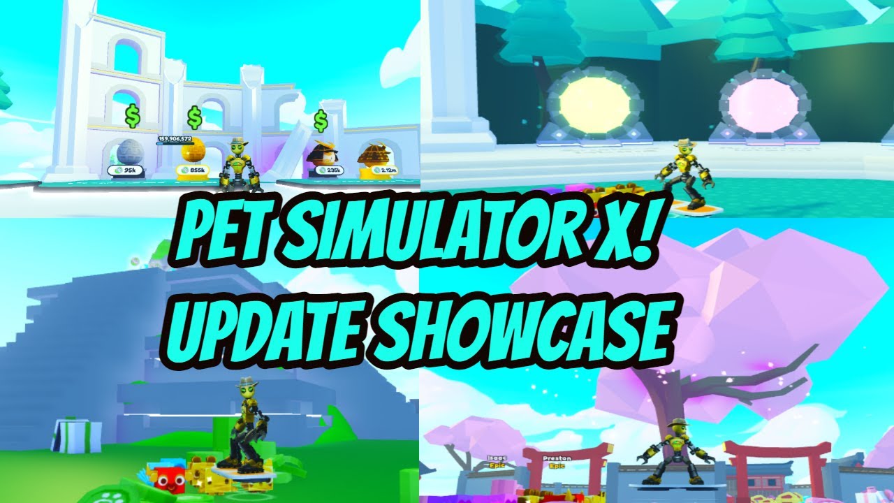 The New Update of Pet Simulator X! - This update is Awesome !!!! - YouTube