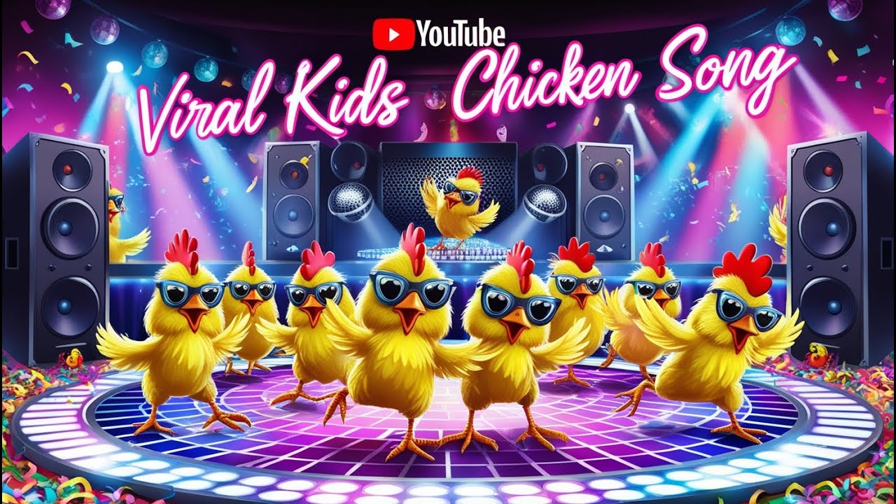 Chicken Song | The Hens Dancing Song | #chickensong #chickendance # ...