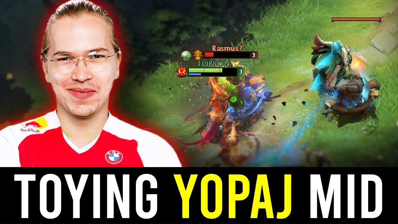 TOPSON Nonstop Dancing Against "YOPAJ is my idol" DOTA 2 - YouTube