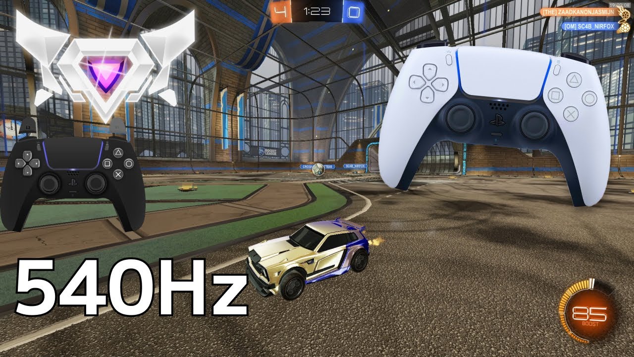 PS5 Controller ASMR 😴 Rocket League Ranked 🏆 Satisfying 360 FPS 4K ...