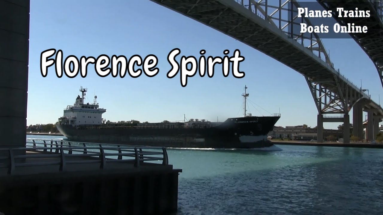 Florence Spirit 446ft 136m General Cargo Ship In Great Lakes - YouTube